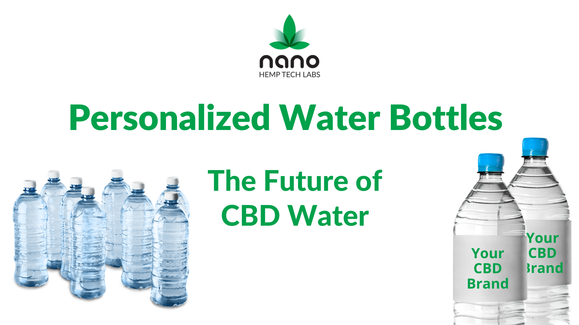 Personalized Water Bottles - The Future of CBD Water